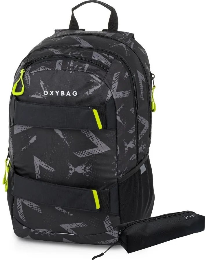 Oxybag OXY SPORT - set 2 ks: studentský batoh Abstract, penál