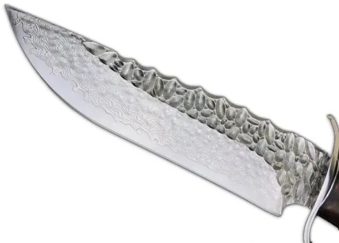 KnifeBoss lovecký damaškový nůž White Shadow King VG-10