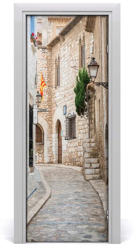 Fototapeta samolepící dveře Španělsko uličky 85x205 cm