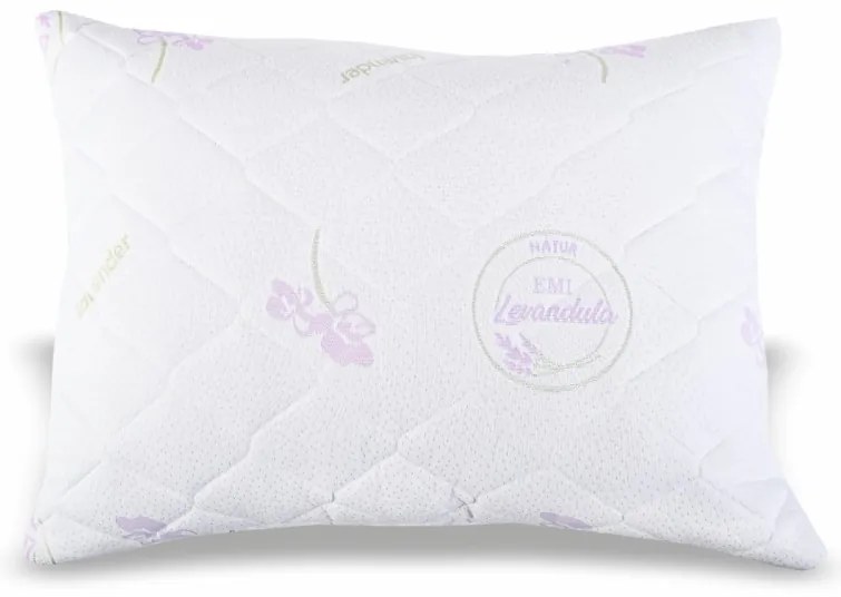 Polštář prošívaný antialergický Lavender EMI, Polštář 70x90 cm