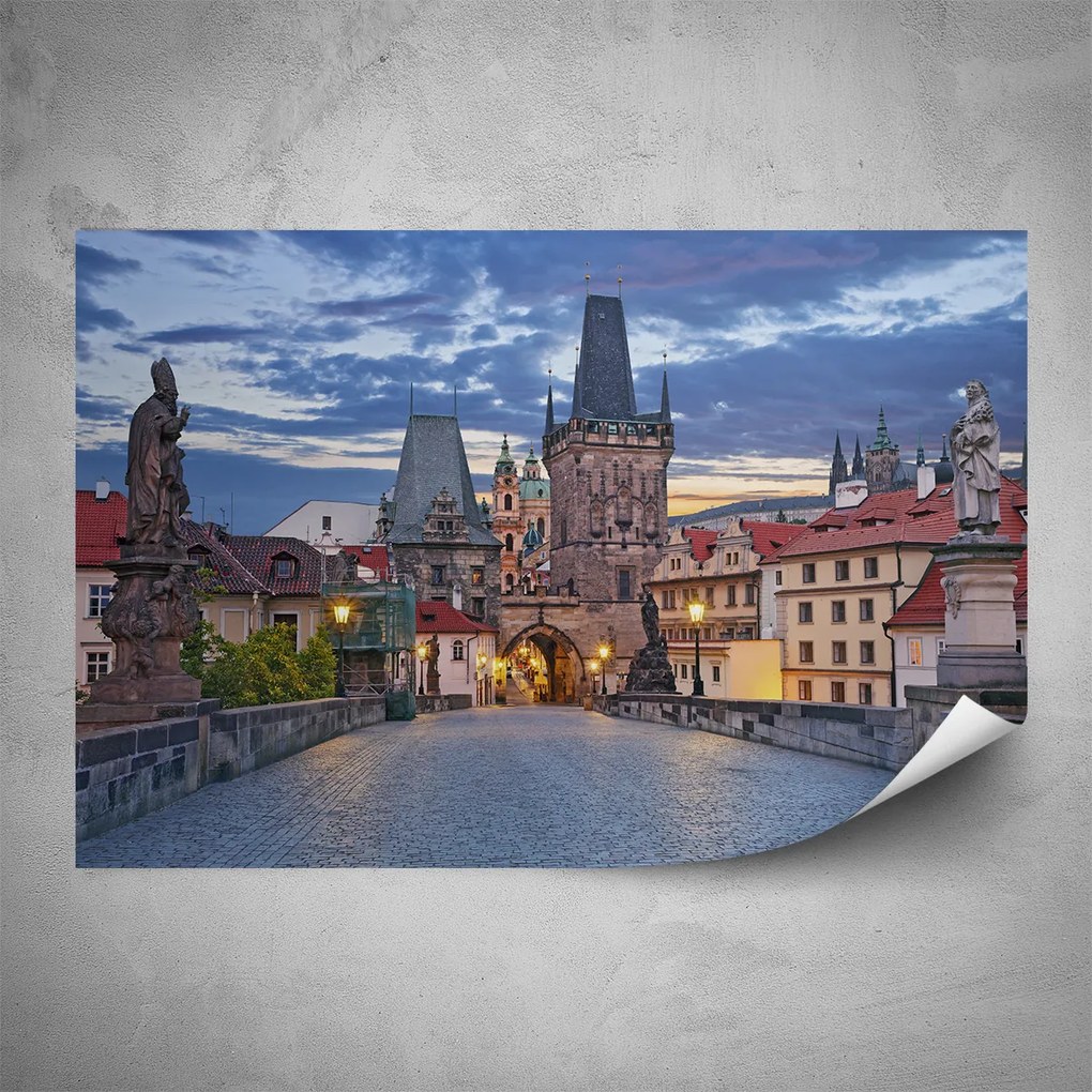 Plakát - Karlův most (60x40 cm) - PopyDesign