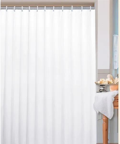 Vesna | Leroy Sprchový závěs 180x200 cm bílý textilní