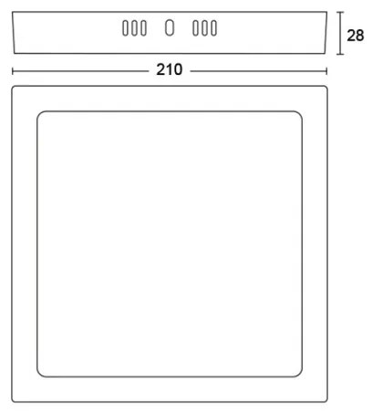 Philips - LED Stropní svítidlo MAGNEOS LED/12W/230V 2700K bílá