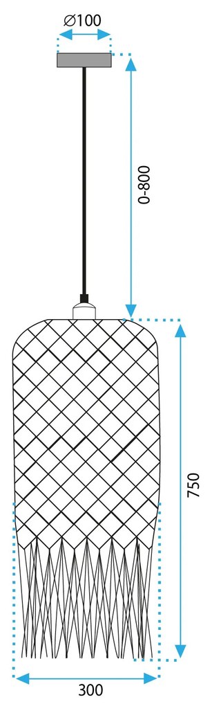 Toolight Stropní svítidlo APP1276-1CP