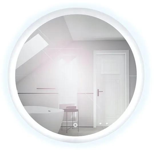 BPS-koupelny Zrcadlo závěsné s LED osvětlením po obvodu Nikoletta LED 10 Typ: bez vypínače, Rozměry (cm): ø 60 - (Nikoletta LED 10/60)