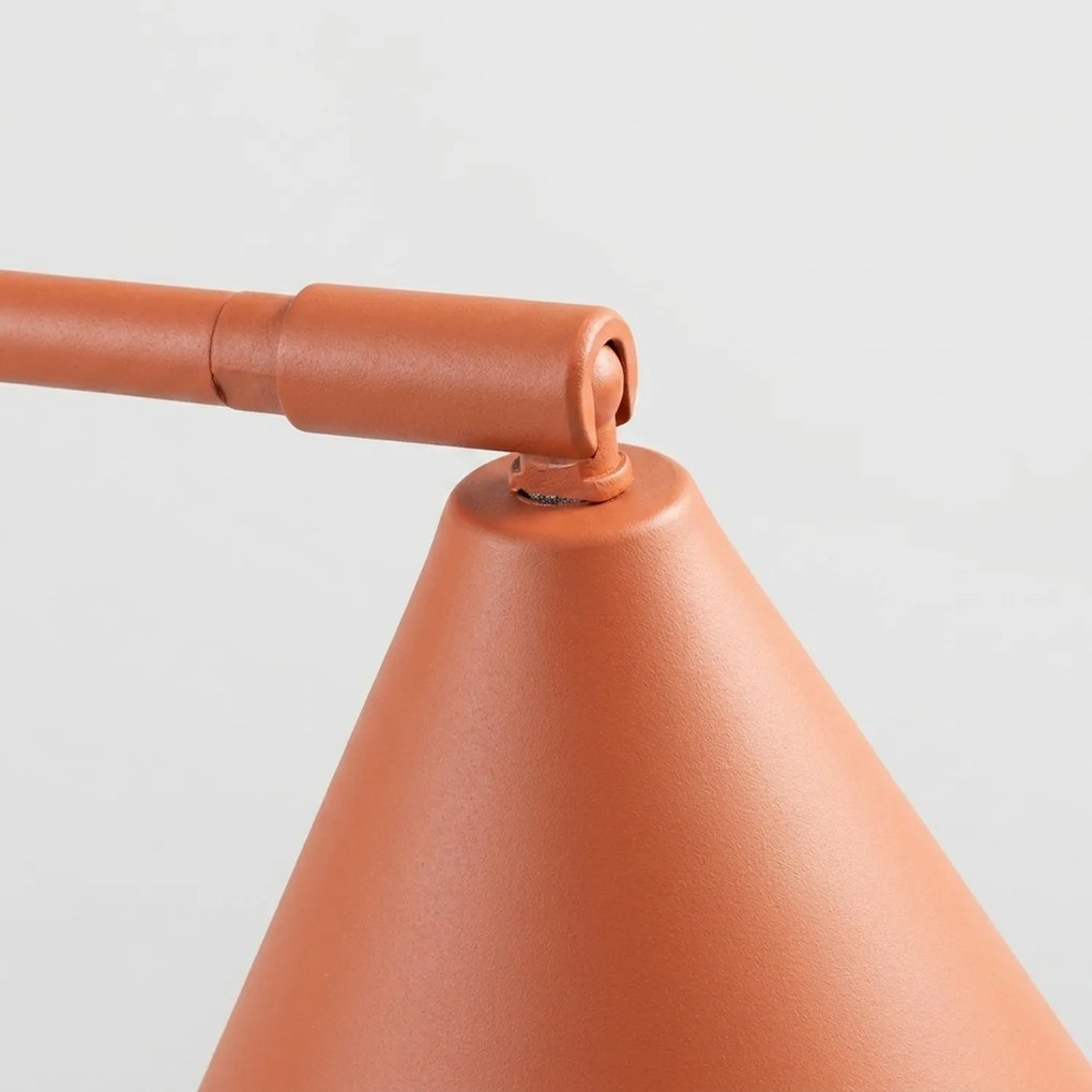 Sollux Lighting Stolní lampa NOX okrově červená