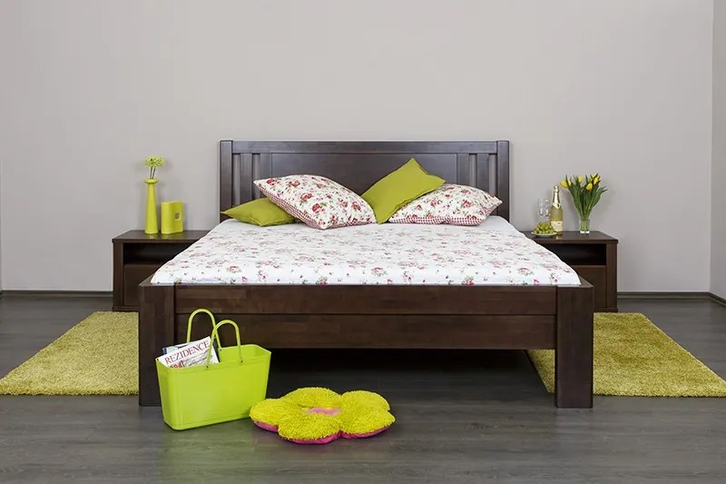ProSpánek Celin H2 - celomasivní postel z buku nebo dubu