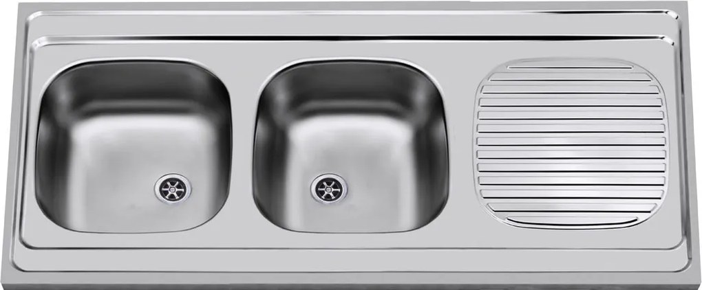 Sinks CLP-A 1200 DUO M 0,6mm matný (RDCPM12060026M) Sinks