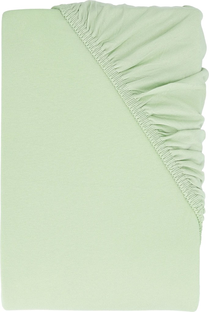 Livarno® Žerzejové napínací prostěradlo, 140–160 x 200 cm (Zelená)