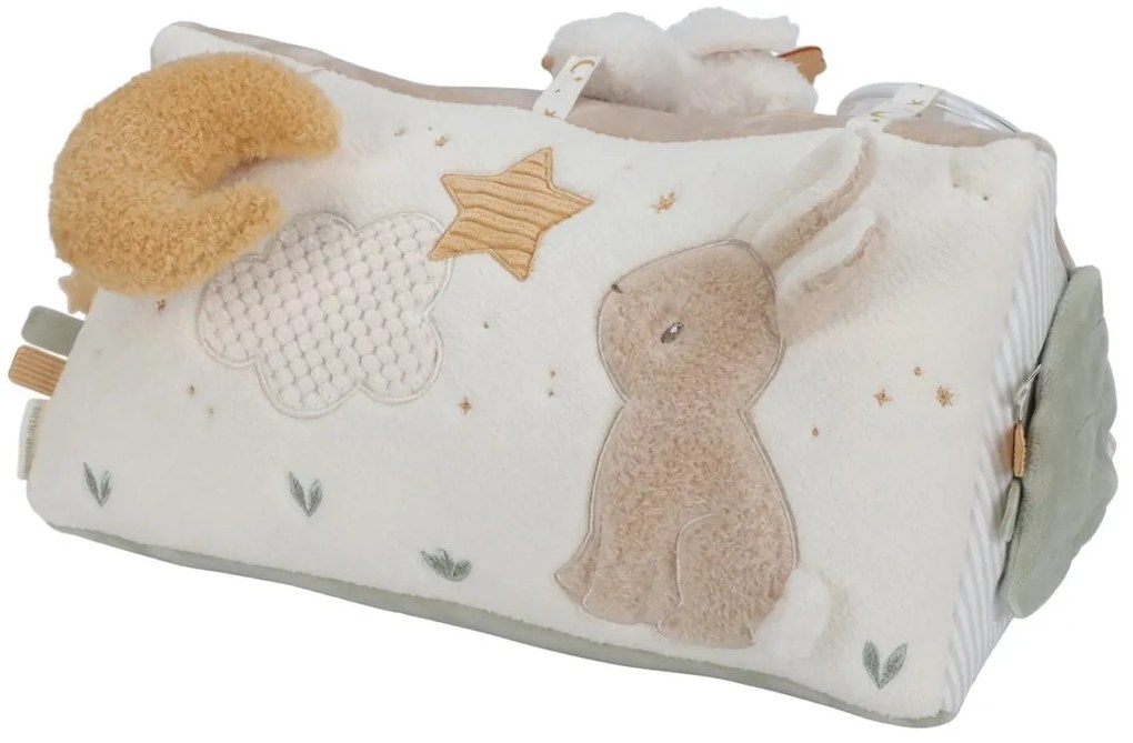 Little Dutch Polštářek trojhranný s aktivitami Newborn Naturals