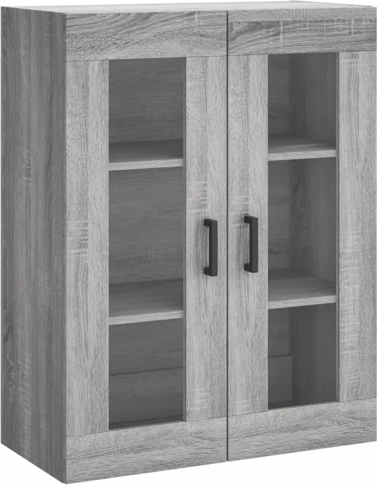 Skříň highboard šedá sonoma 69,5 x 34 x 180 cm kompozitní dřevo 3198407