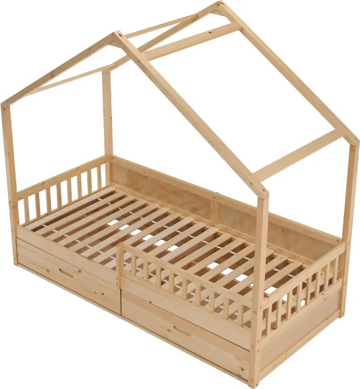 Postel Montessori BIANKA, 90x200, masiv přírodní Kondela 0000396818