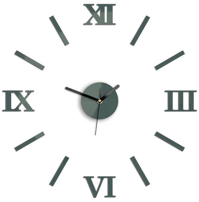 Moderní nástěnné hodiny NUMBER HMCNH024-gray