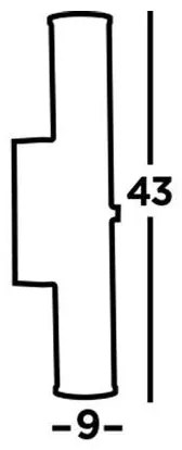 Searchlight 63125-1BK - LED Koupelnové svítidlo CLAMP LED/18W/230V IP44 černá
