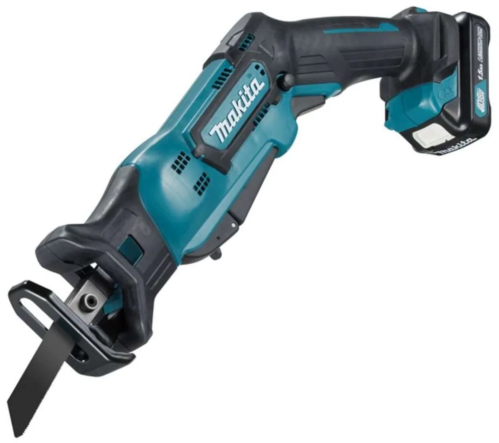 Makita - 12V AKU mečová pila, 2x aku Li-Ion CXT 2,0 Ah, nabíječka JR105DSAE