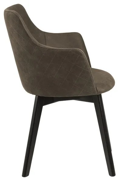Designové židle Aleksander olivově zelená