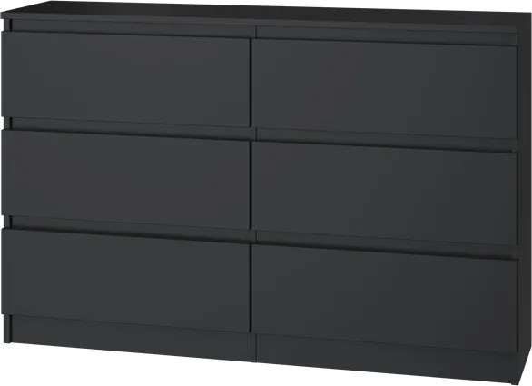 FALCO Komoda Malvína M6 120 černá