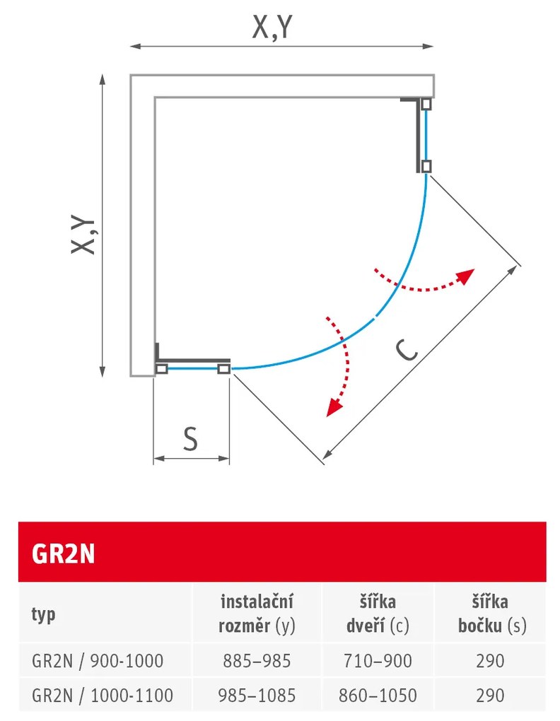 GR2N 2015 mm 290 885-985 710-900 Transparent S Brillant GR2N/900-1000 187-1000000-00-02