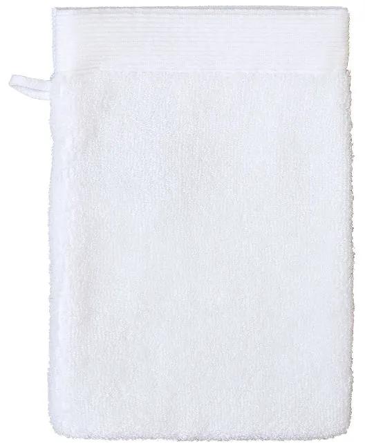 SCANquilt modalový ručník MODAL SOFT bílá žínka 15 x 21 cm
