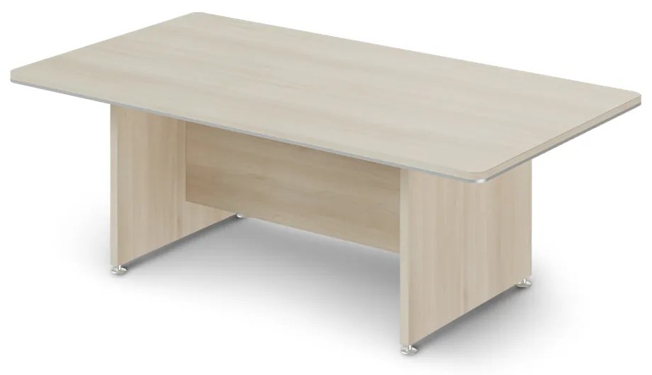 Jednací stůl TopOffice 220 x 120 cm, akát světlý