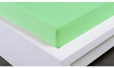 XPOSE ® JERSEY PROSTĚRADLO ECONOMY 180x200cm - světle zelené