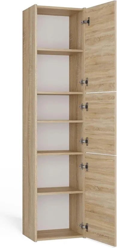 Koupelnový sloupek S43 dub sonoma
