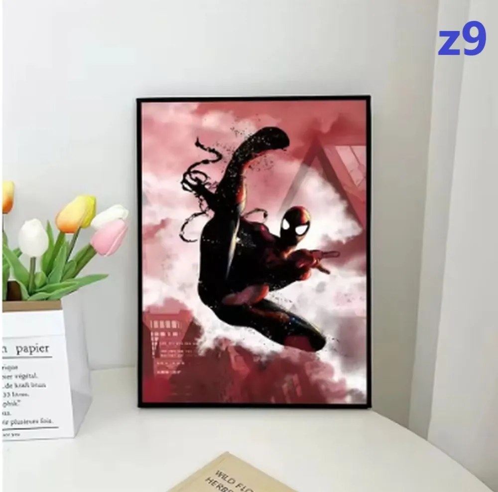 Stylový plakát "Spiderman" - 25 motivů/5 velikostí Motiv: z9, Velikost: 50x70 cm