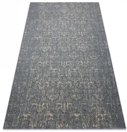 Kusový koberec vlněný JADE 45015/900 OSTA Ornament klasický modrý béžový Rozměr: 200x300 cm