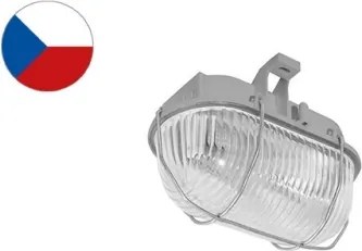 Svítidlo Panlux OVAL SOK-60/S 60W E27 šedá IP44