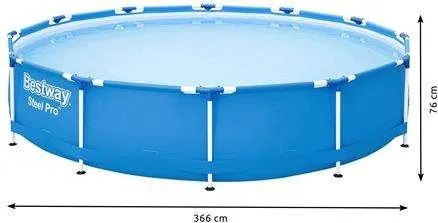 Bazén Bestway M9882 s rámem a filtrem, 366 x 76 cm | 56681
