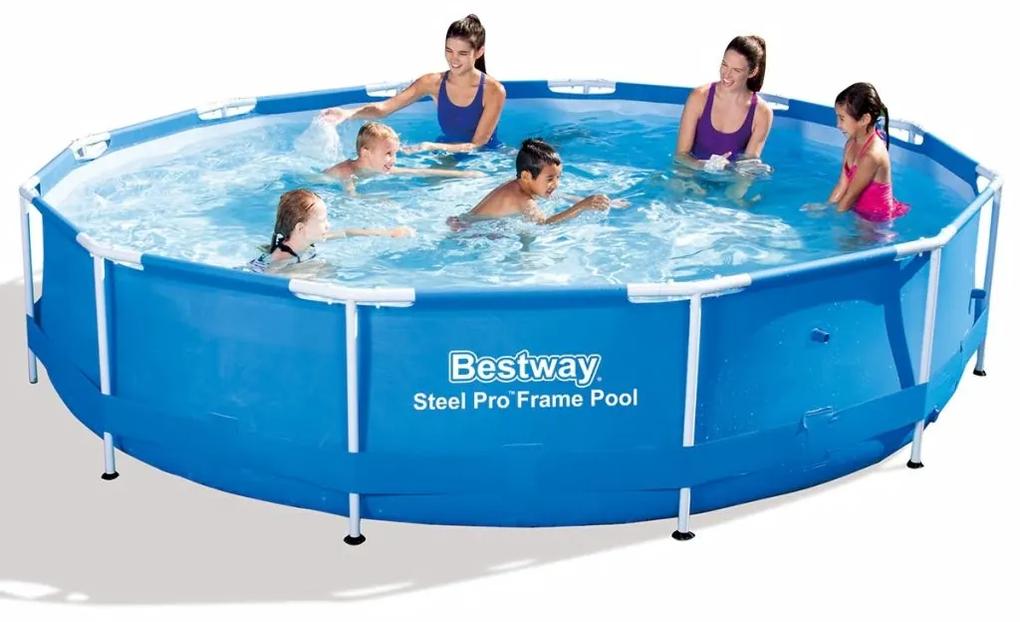 90723 Bestway Steel Pro kulatý bazén 305 x 76 cm ocelový rám 56706