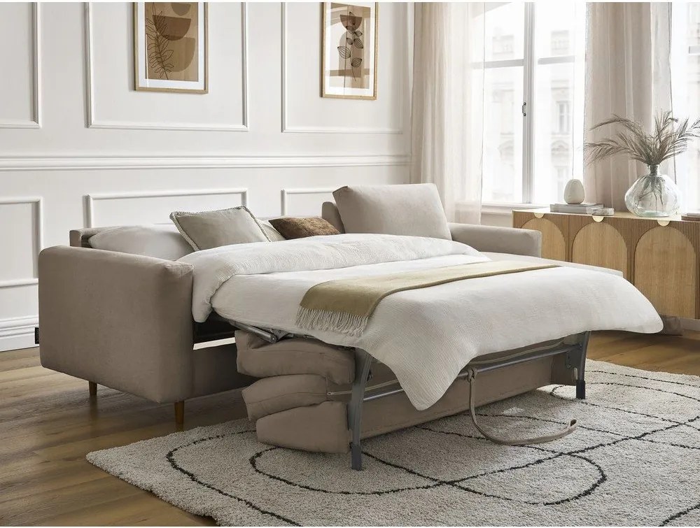 Taupe rohová pohovka Nouveau Cocoone – Bobochic Paris