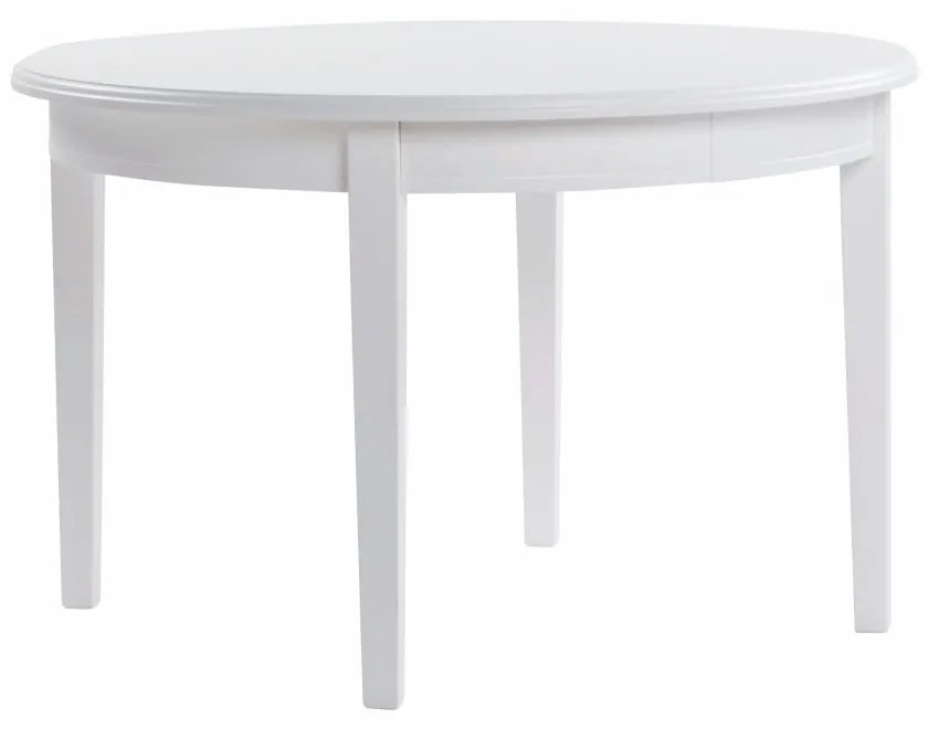 Bílý oválný jídelní stůl Rowico Kosse
