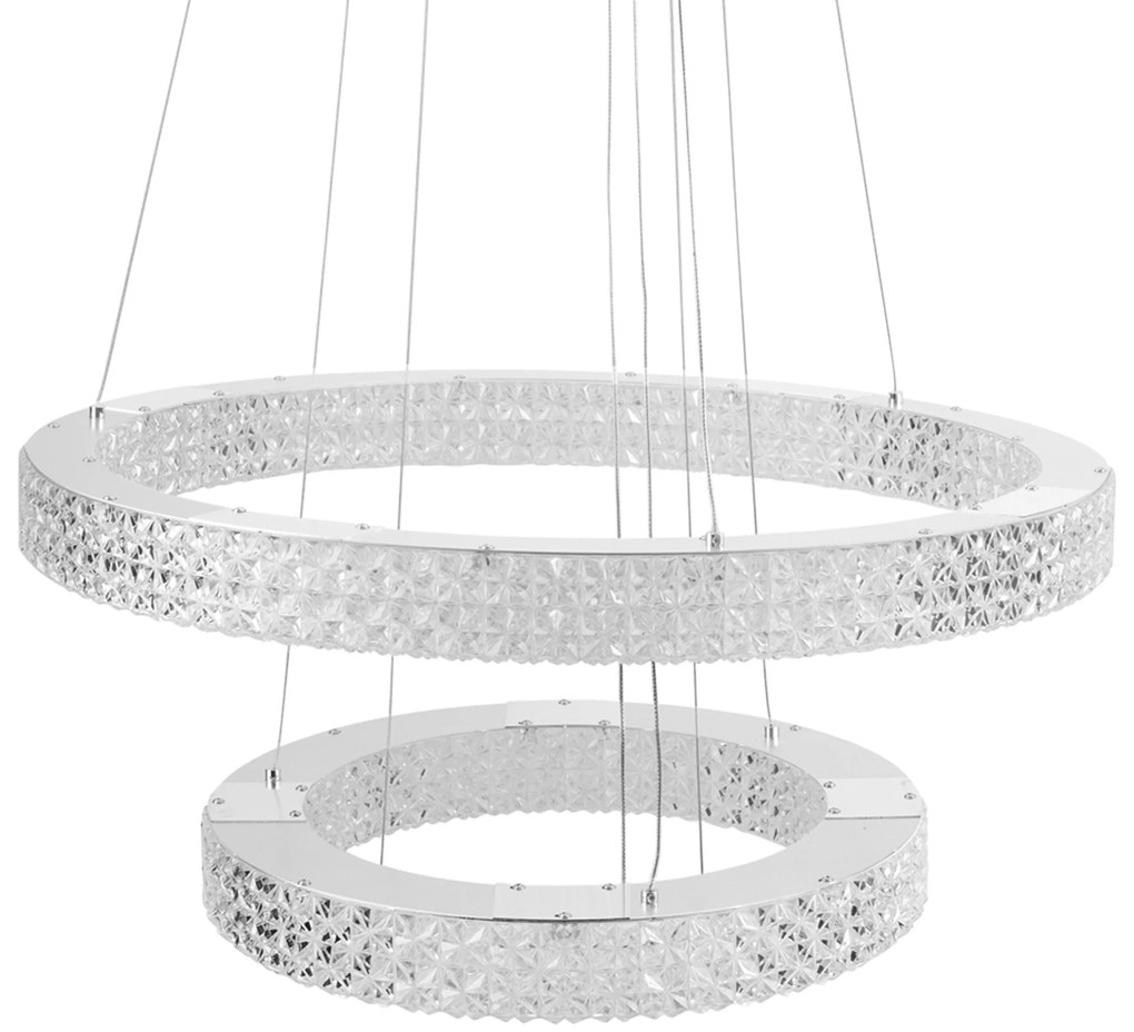 Toolight Závěsné LED osvětlení Crystal LE10 MS007-CP chrom