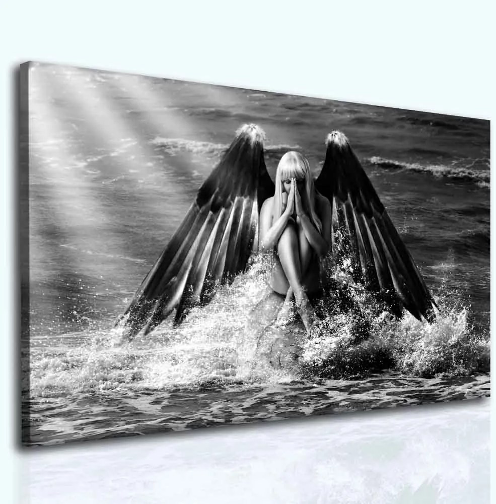Modlitba andělům III (150x100 cm) - InSmile ®