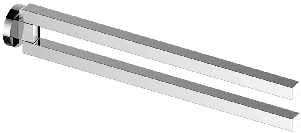 Keuco Edition 90 - Držák ručníků, délka 45 cm, chrom 19018010000