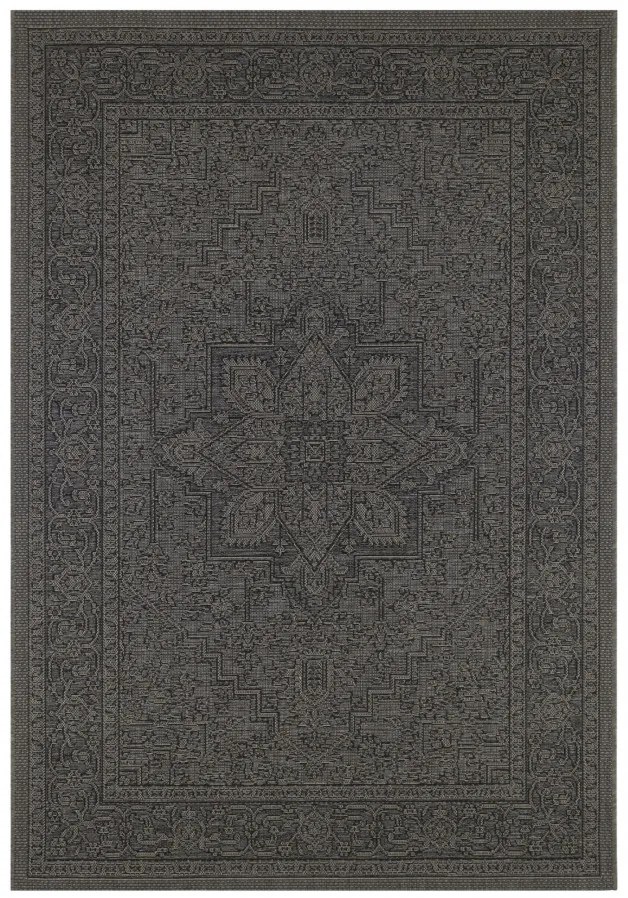Hans Home | Kusový koberec Jaffa 103873 Black/Grey - 160x230