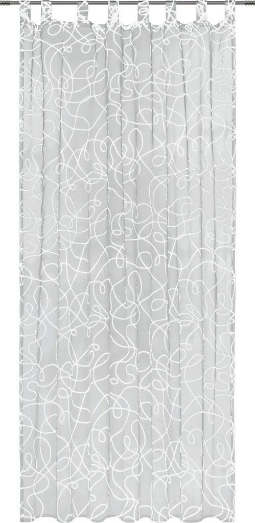 XXXLutz ZÁVĚS S POUTKY, průhledné, 140/245 cm Boxxx - Závěsy - 008681010401