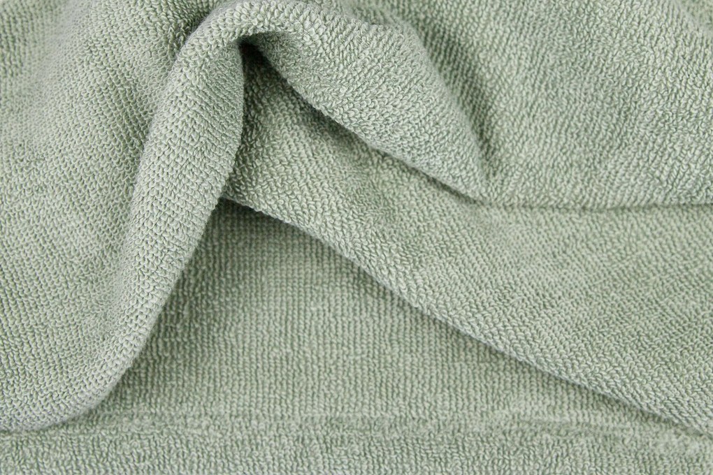 Bavlněný froté turban do sauny a wellness Comfort olivový