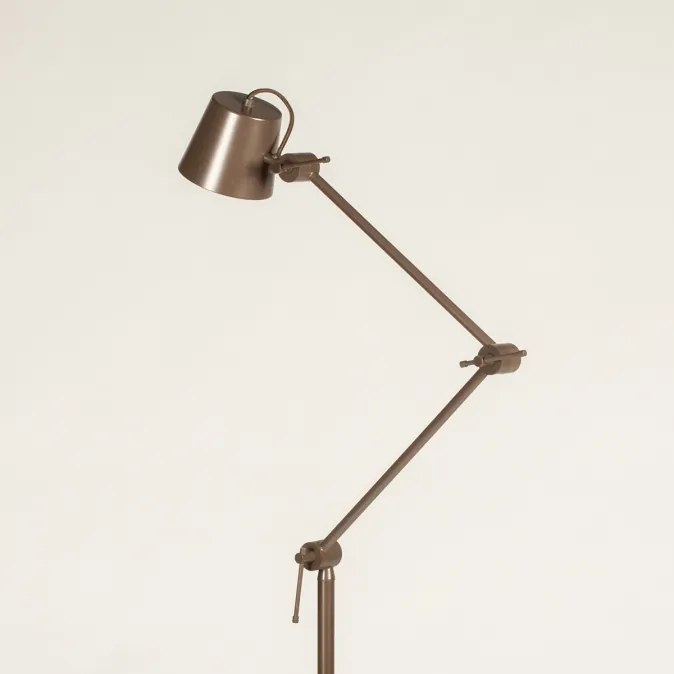 Stojací designová lampa Snap Fosca Brown