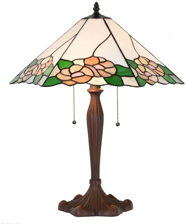 Stolní lampa Tiffany Esmée – 44x61x64 cm