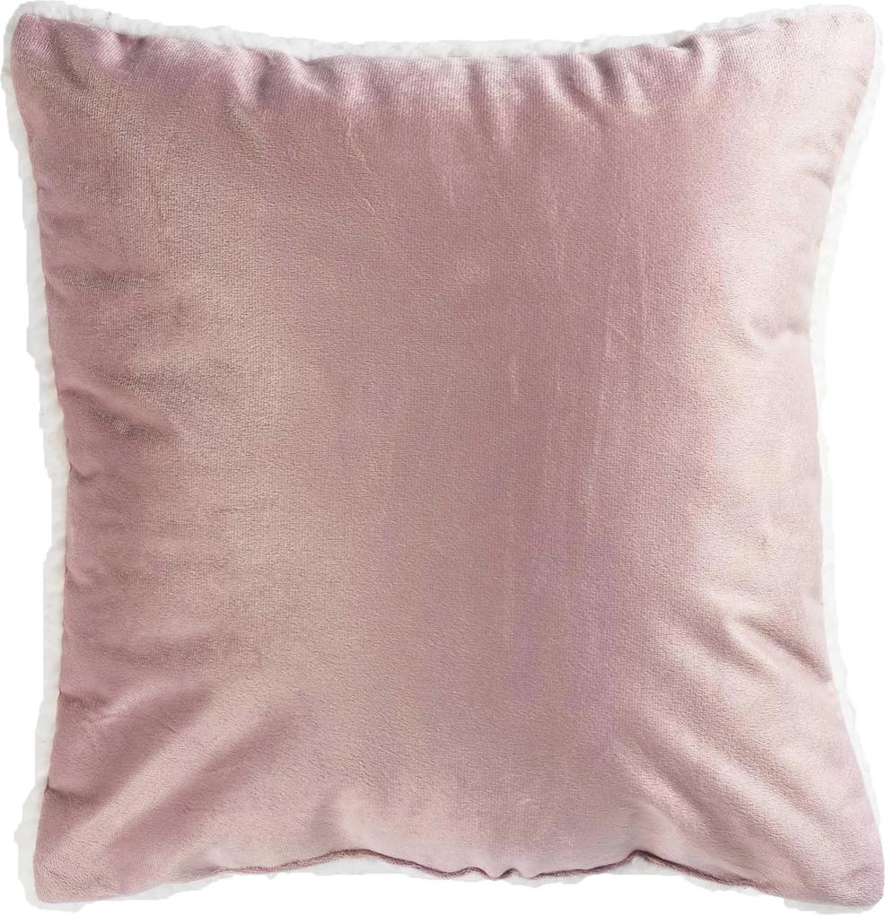 Dekorativní polštář AUSTRAL, 40 x 40 cm, růžový