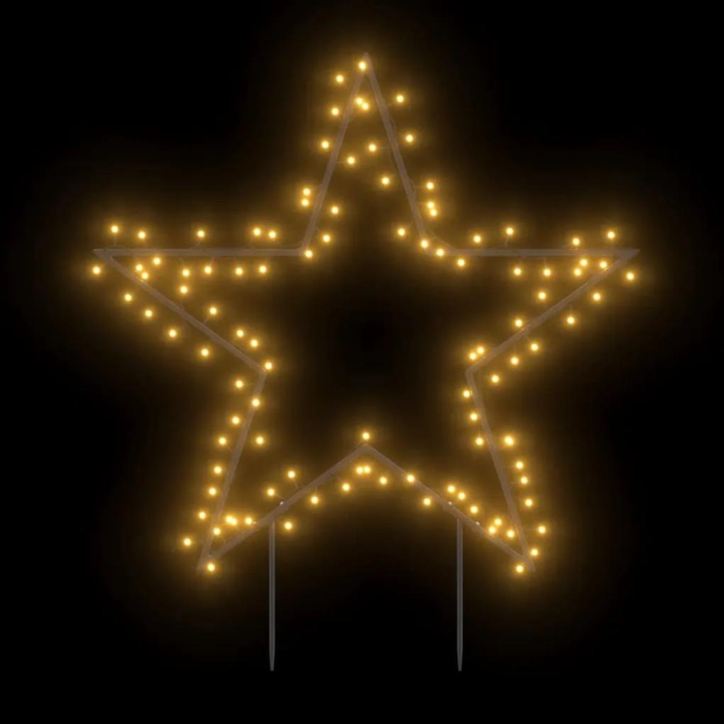 Vánoční světelná dekorace s hroty Hvězda 115 LED diod 85 cm - Default Title