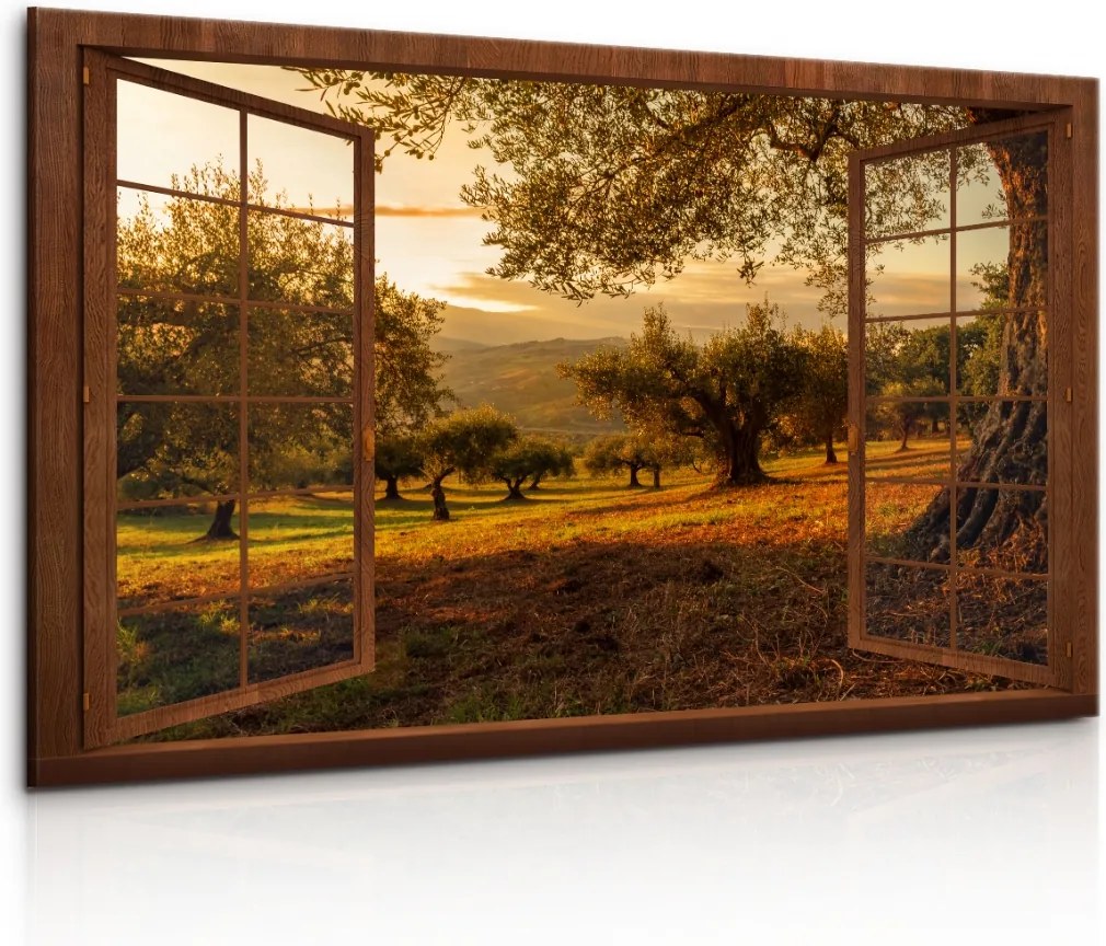 Obraz Okno do ráje přírody (120x80 cm) - InSmile ®
