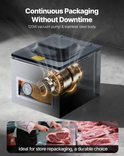 Komorový vakuový uzávěr, těsnící výkon 260 W – DZ-260S-V2