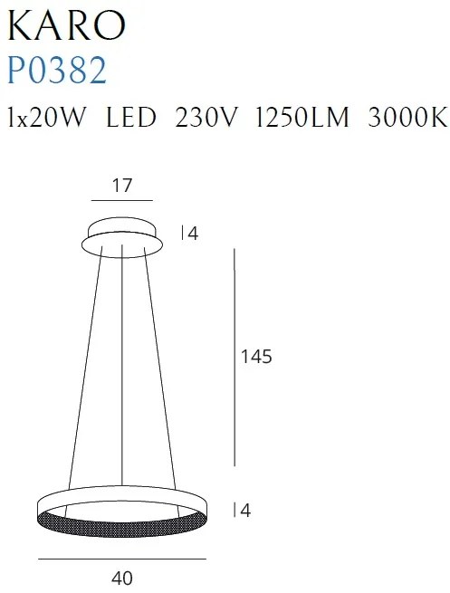 MAXlight KARO P0382