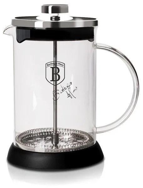 BERLINGERHAUS Konvička na čaj a kávu french press 800 ml nerez BH-6303