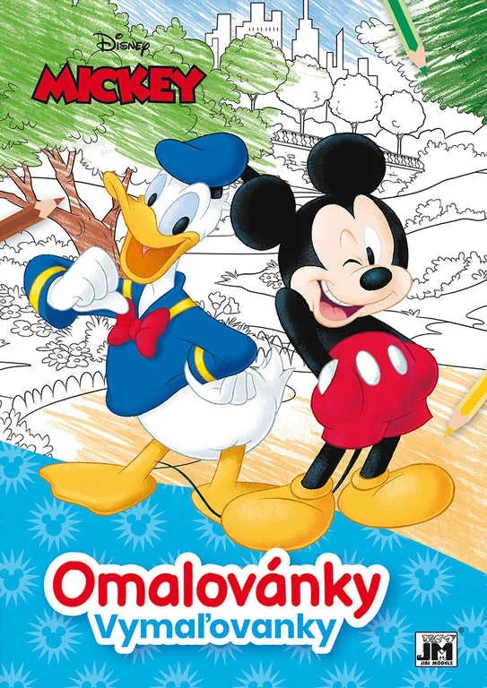 JIRI MODELS Omalovánky A4 Disney Mickeyho klubík 0