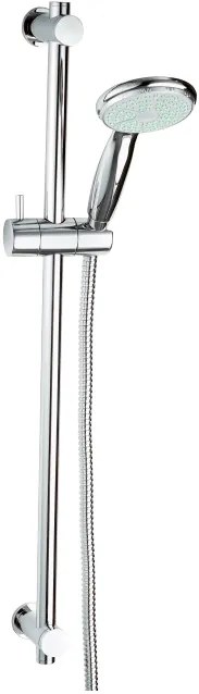 Armatura METIS sprchový komplet - chrom - sprcha 1 poloha, posuvný držák sprchy, sprchová hadice 140 cm 841-350-00