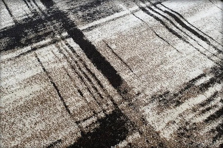 HU Moderní béžovo-hnědý koberec Rio 170-Cream-Cream s pleteným vzorem Rozměr: 60x100 cm